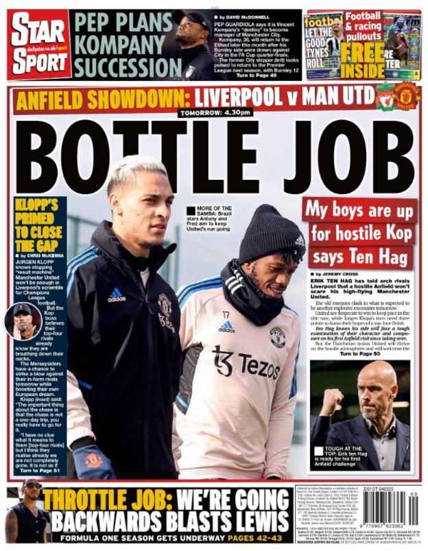 Saturday's back pages - BBC Sport