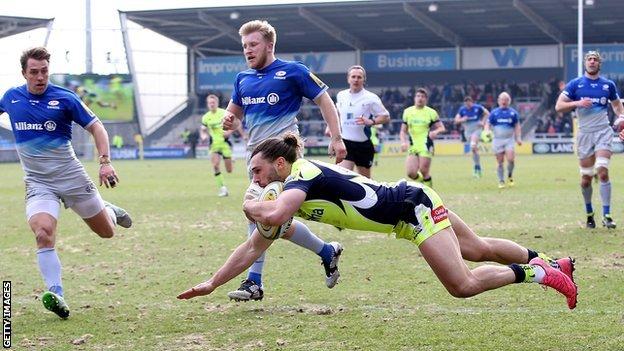Tom Arscott: Sale Sharks winger sacked over team information leak to ...