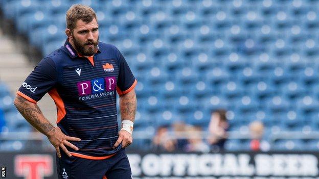 Scotland prop Jamie Bhatti leaves Edinburgh for Bath - BBC Sport
