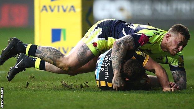 Premiership: Wasps 34-24 Sale Sharks - BBC Sport