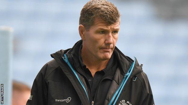 Coronavirus: Exeter boss Rob Baxter says Premiership rugby clubs face ...