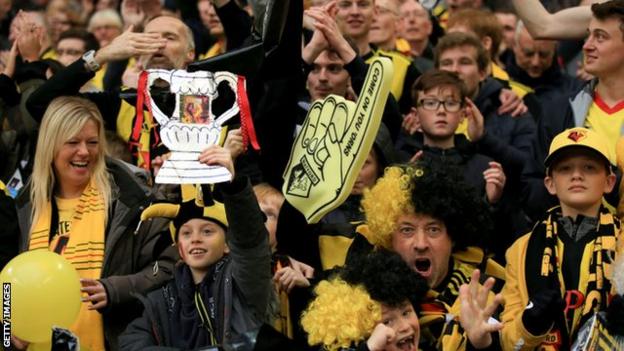 How Watford's magical semi-final win unfolded in pictures - BBC Sport