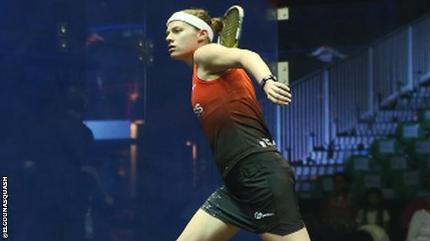 Sarah-Jane Perry loses to Nour El Sherbini at women's World ...