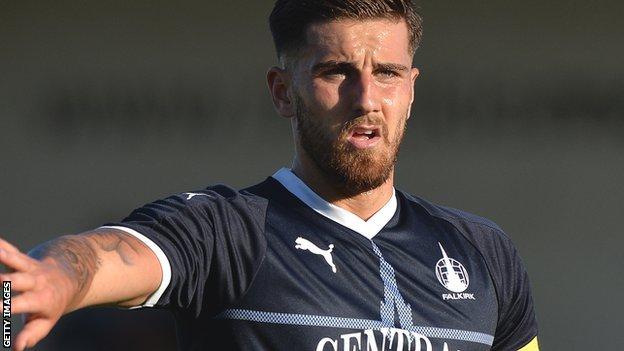 Tom Dallison: Crawley sign defender after Falkirk exit - BBC Sport