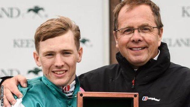 Irish Oaks: Even So wins at the Curragh for trainer Ger Lyons - BBC Sport