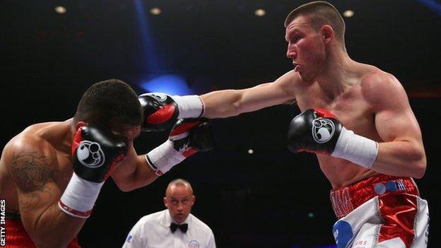Boxing: Liam Williams predicts knocking out Gary Corcoran - BBC Sport