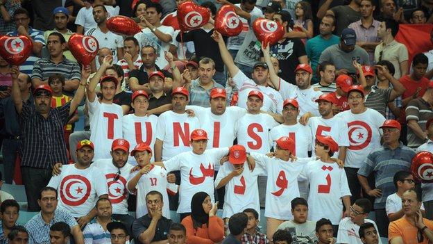 World Cup-bound Tunisia still top in Africa - BBC Sport