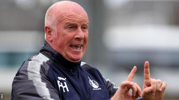 Peter Houston 'exploring other avenues' after Falkirk exit - BBC Sport