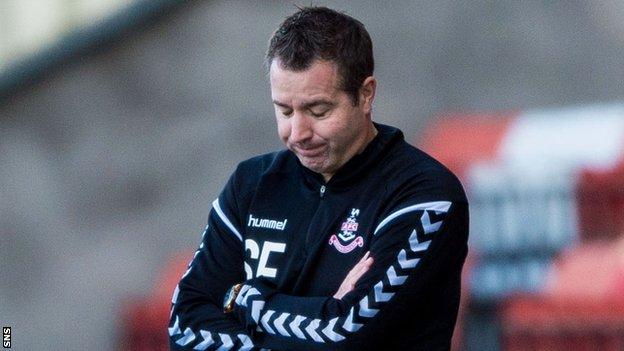 Airdrieonians: Stephen Findlay leaves 'by mutual consent' as manager ...
