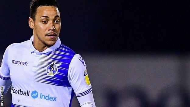 Kyle Bennett: Swindon Town sign Bristol Rovers midfielder on loan - BBC ...