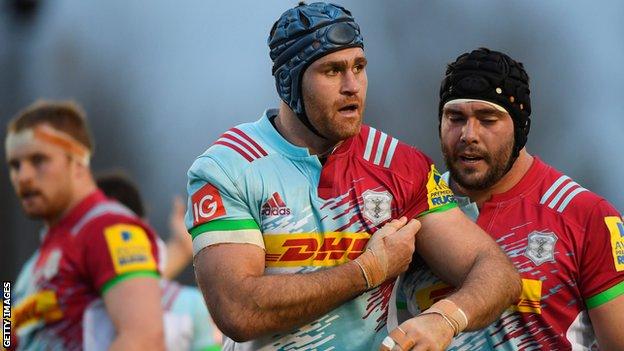 James Horwill: Australia lock extends Harlequins deal until 2020 - BBC ...