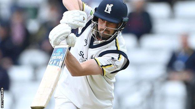 County Championship: Rhodes and Hain earn Warwickshire draw with ...