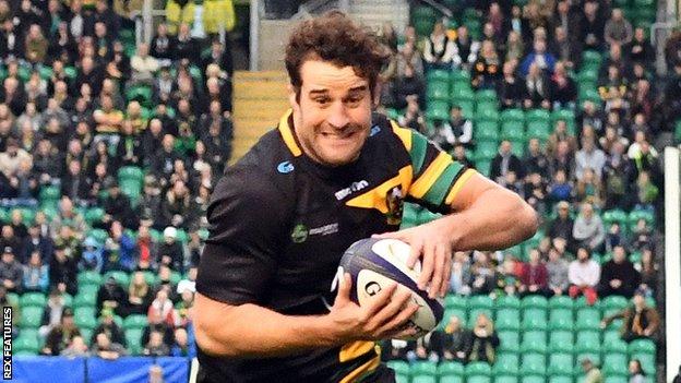 Calum Clark: Northampton flanker gets three-week ban for striking ...