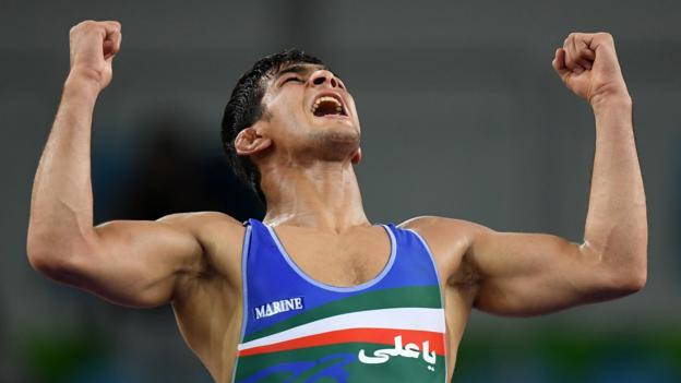 Rio Olympics 2016: Iran's Hassan Yazdani wins -74kg gold after stunning ...