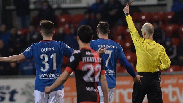 League Cup: Red-card controversy as Crues beat Blues to make semi ...