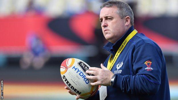 Scotland rugby league head coach Steve McCormack resigns - BBC Sport