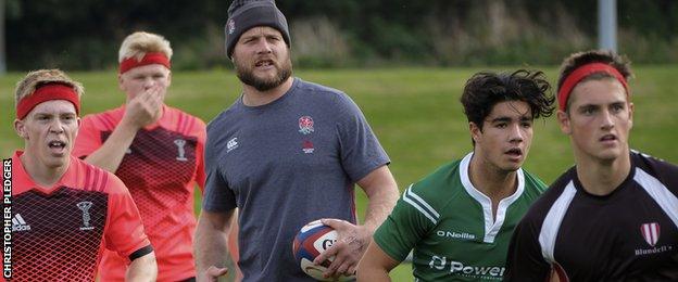 How England's next rugby union stars are being developed - BBC Sport