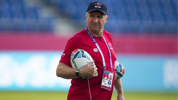 Lyn Jones steps down as Russia coach - BBC Sport