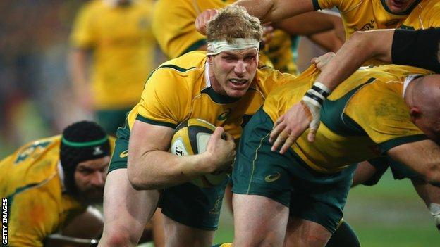 England v Australia: David Pocock a campaigner on and off the field ...