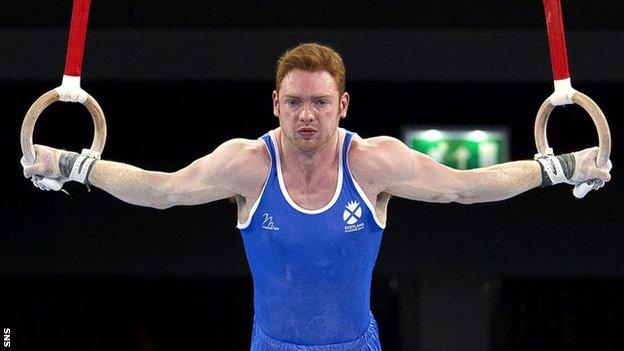 Daniel Purvis: Retired gymnast glad he chose Scotland - BBC Sport
