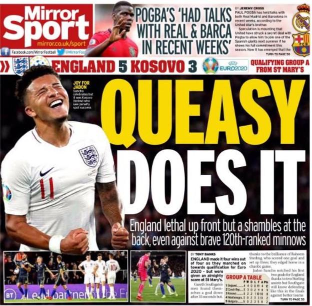 Wednesday's back pages - BBC Sport