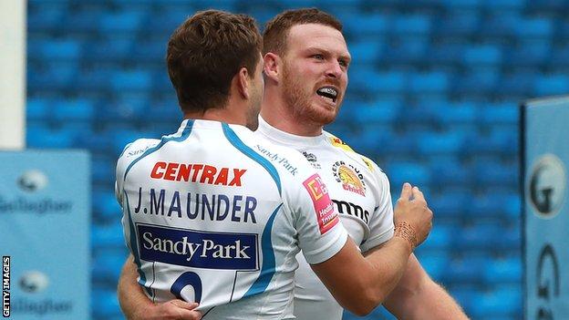 Jack Maunder: Exeter scrum-half relishing role in between Sam & Joe ...