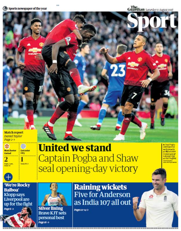 Friday's back pages - BBC Sport