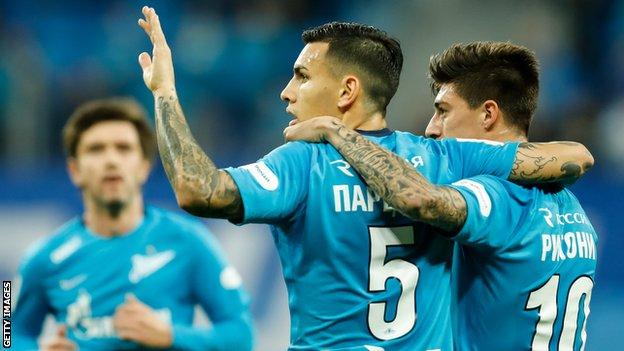 Celtic: Zenit are Champions League quality, says Chris Davies - BBC Sport