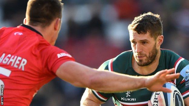 Jonah Holmes: Leicester and Wales back out for six weeks - BBC Sport