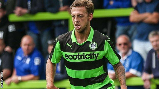 Ben Jefford: Sutton United sign Forest Green Rovers defender - BBC Sport
