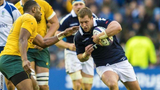 Allan Dell: Scotland prop hopes for 'third time lucky' against ...
