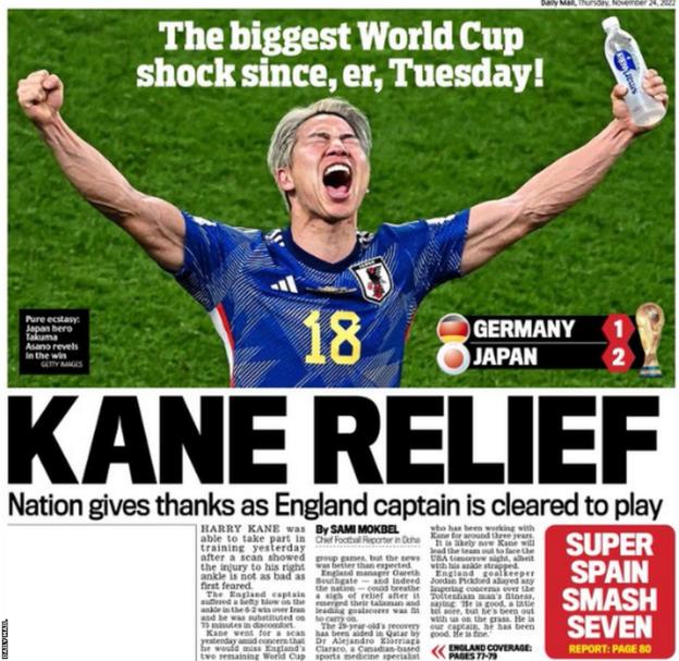 Thursday's papers - BBC Sport