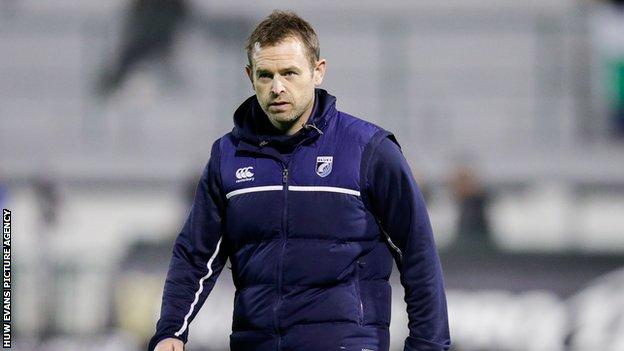 Danny Wilson: Cardiff Blues boss criticises side as winless run ...