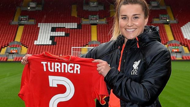 Amy Turner: Liverpool Ladies sign England defender - BBC Sport
