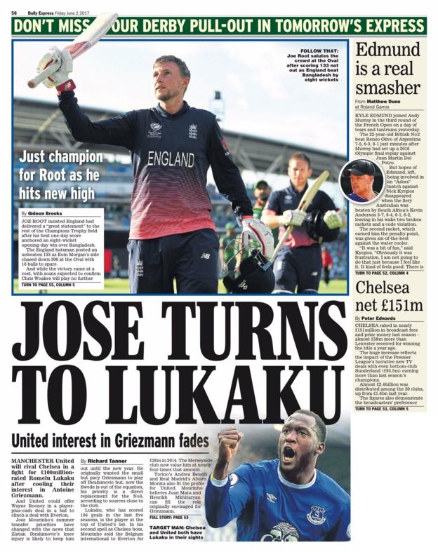 Football transfer gossip: Mbappe, Ozil, Salah, Lindelof, Lukaku - BBC Sport