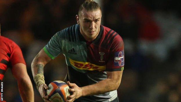 Stan South: Exeter Chiefs sign former Harlequins forward - BBC Sport