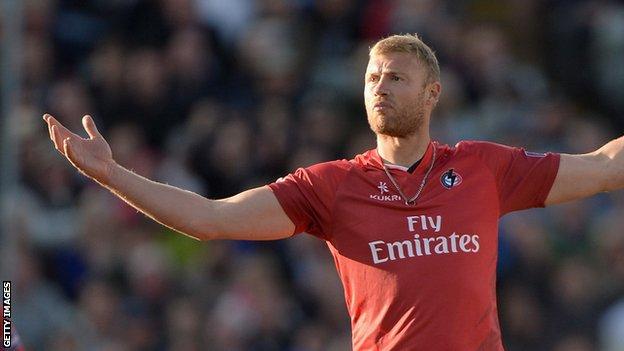 Andrew Flintoff: Former England captain to join Lancashire board - BBC ...