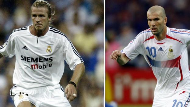 New 'Legends World Cup' hoping to attract Beckham and Zidane - BBC Sport
