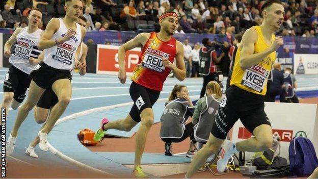 Joe Reid: Manx runner claims first senior British title - BBC Sport