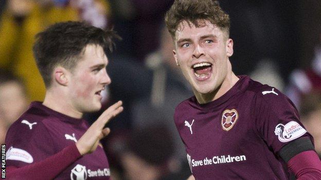 Robbie Muirhead: MK Dons bring in Hearts forward - BBC Sport