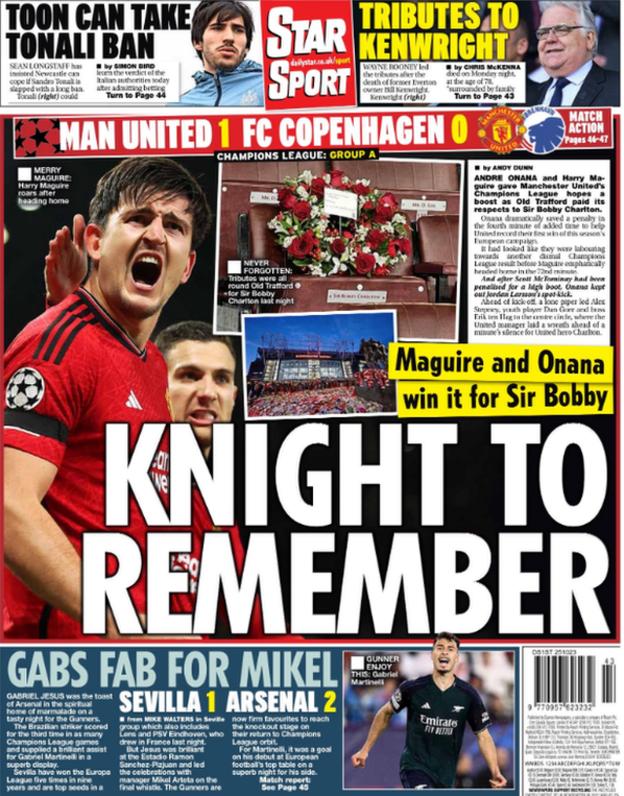Wednesday's newspapers - BBC Sport