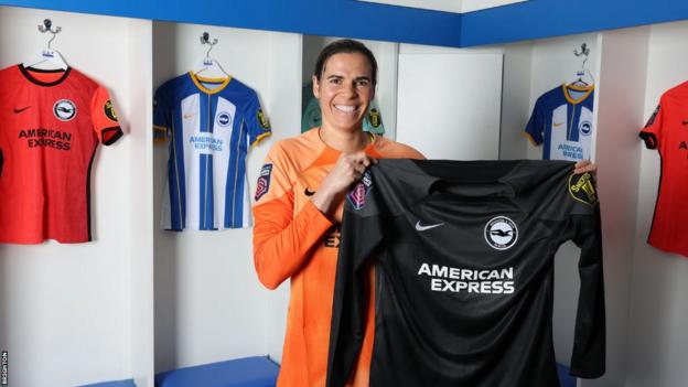 Lydia Williams: Brighton sign PSG goalkeeper - BBC Sport