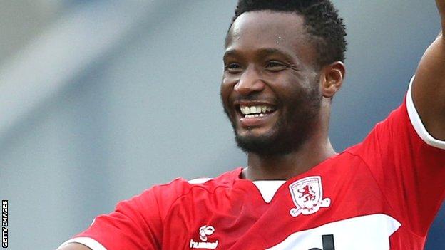 John Mikel Obi: Middlesbrough man says promotion would be 'one of ...