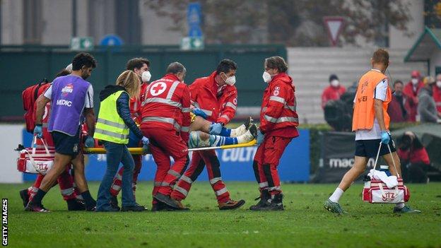 Marco Riccioni: Saracens prop ruptures ACL on international duty with ...
