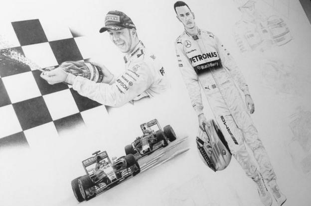 Lewis Hamilton super fans - BBC Sport