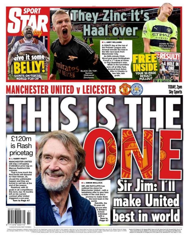 Sunday's back pages - BBC Sport