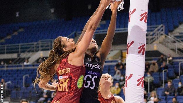 Netball Quad Series: Geva Mentor returns to England squad for January ...
