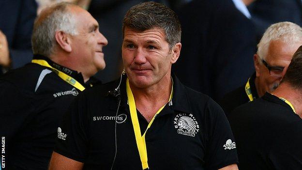 Rob Baxter: Exeter Chiefs boss says Premiership success could bring ...