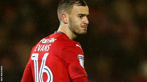 Callum Evans: Macclesfield Town sign Barnsley defender on loan - BBC Sport