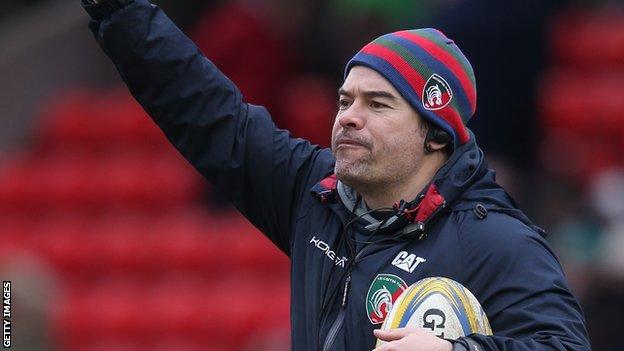 Scott Hansen: Leicester Tigers defence coach leaves club - BBC Sport